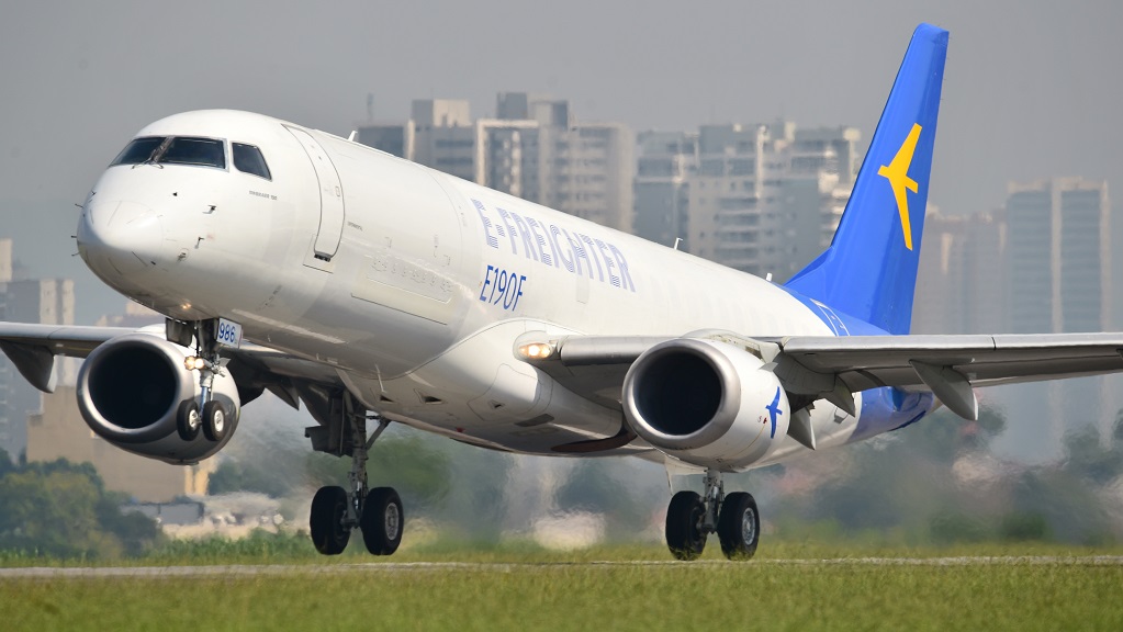 First E-Jet converted to transport cargo aircraft makes its debut ...
